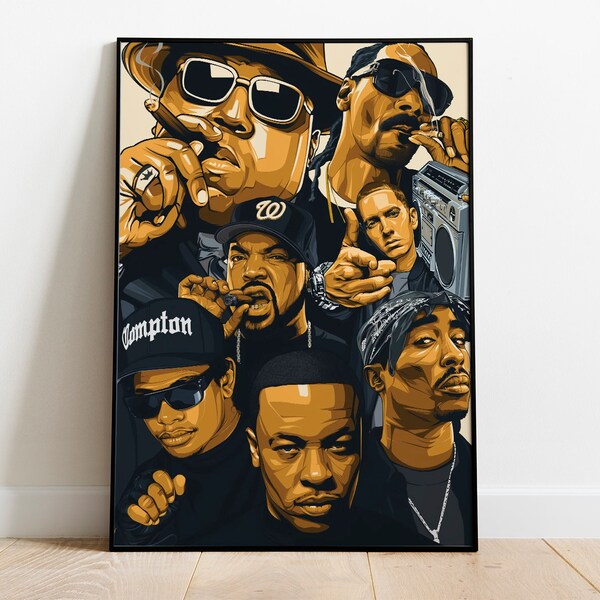 Hip Hop Legends - Etsy