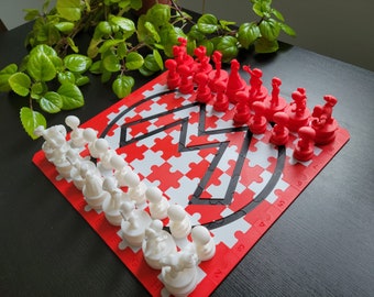 Mario Checker and Chess Set - Etsy