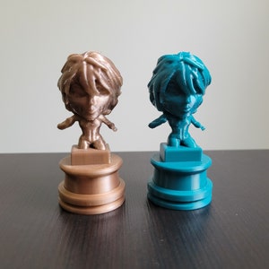 Attack on Titans Chess Set Anime-themed 3d-printed Chess Board and ...