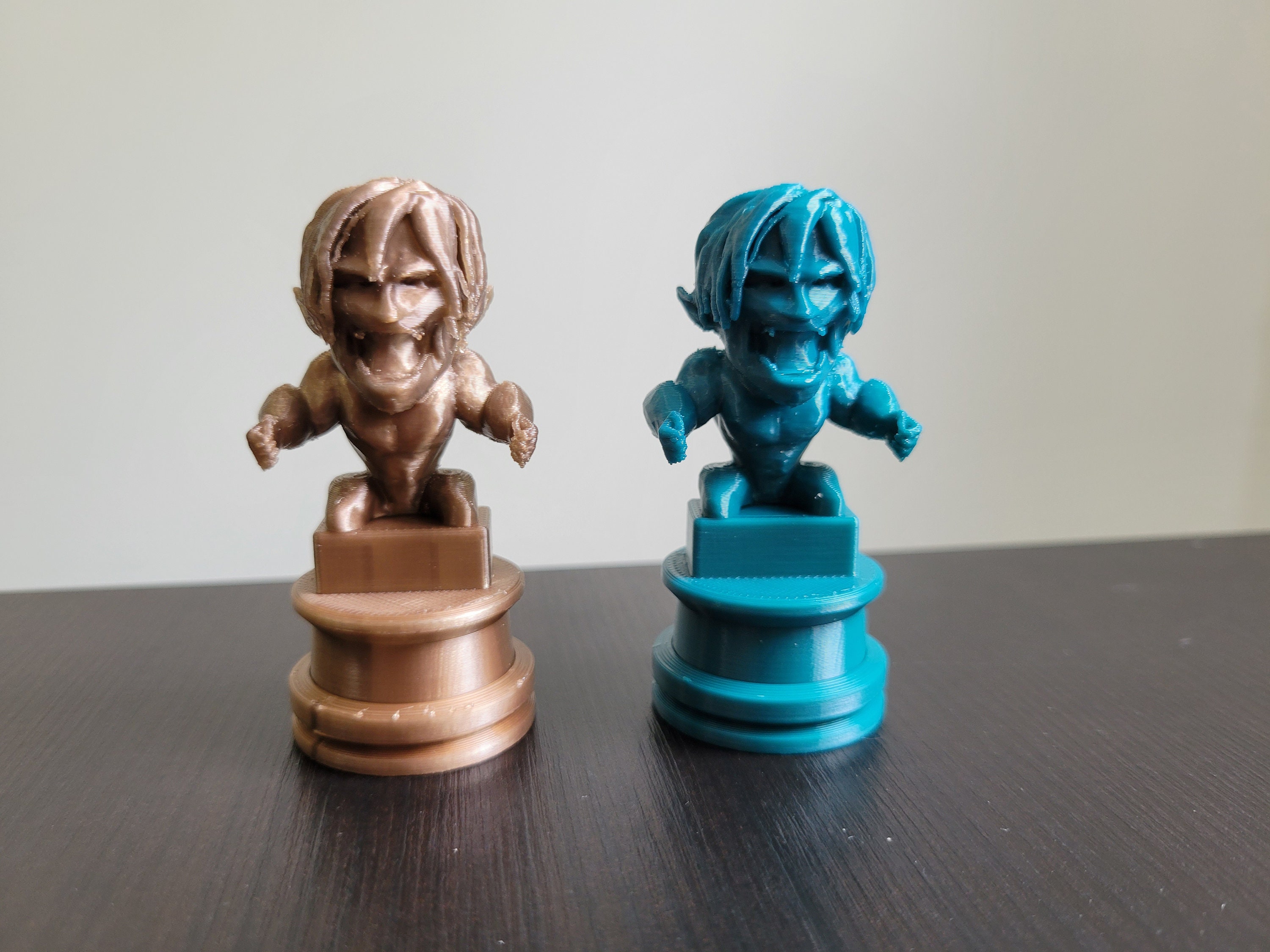 Attack on Titans Chess Set Anime-themed 3d-printed Chess Board and ...