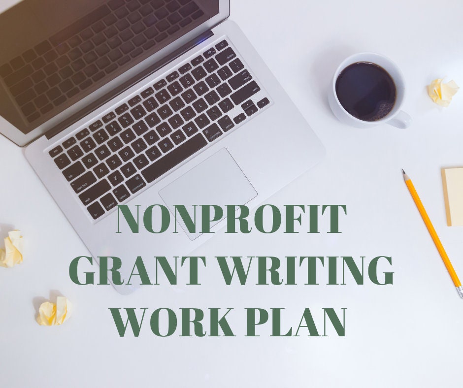 The Nonprofit Grant Work Plan and Letter of Intent Template - Etsy