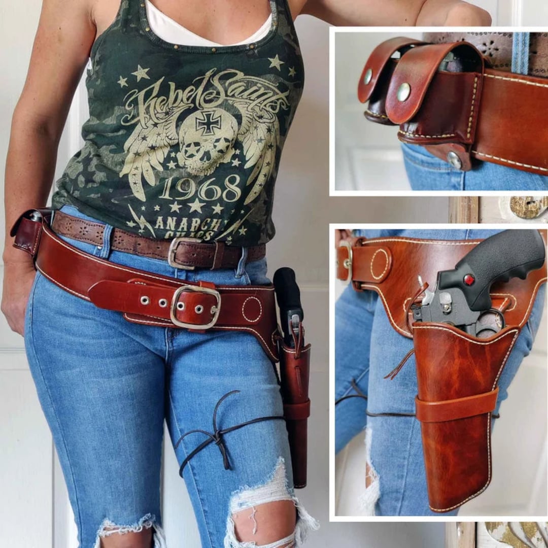 1911 Gunfighter Rig for GLOCK Revolvers and More Western - Etsy