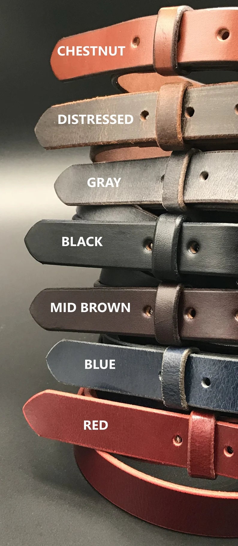 1.5 Wide Texas Ranger Style Belt Amish Handmade Western Cowboy Real ...