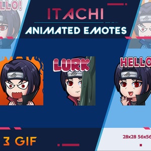 Ninja Shinobi Animated Emotes, Twitch Emote Pack, Streamer Emotes ...