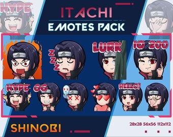 Twitch Emote / Anime Character Streamer Emoji / Emotes - Etsy