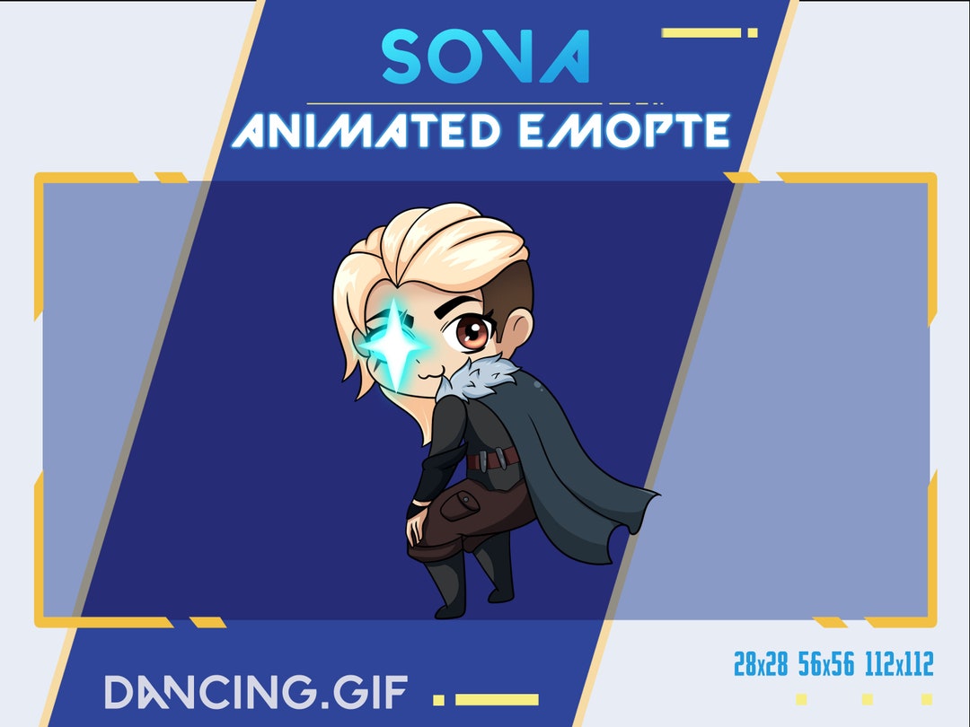 Sova Valorant Simpson Dancing Animated Emote, Twerking Emote, Youtube ...