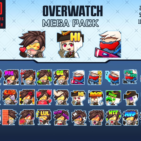 Twitch Emote Overwatch 2 - Etsy
