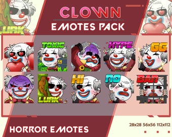 Michael Myers Emotes Pack, Dead by Daylight Twitch Emotes, Streamer ...