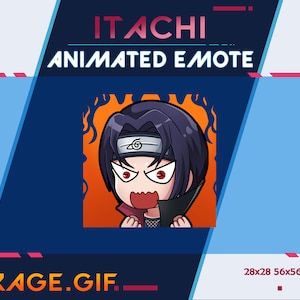 Rage Ninja Shinobi Animated Emotes, Twitch Emote Pack, Streamer Emotes ...