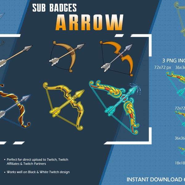 Twitch Weapon Badge - Etsy