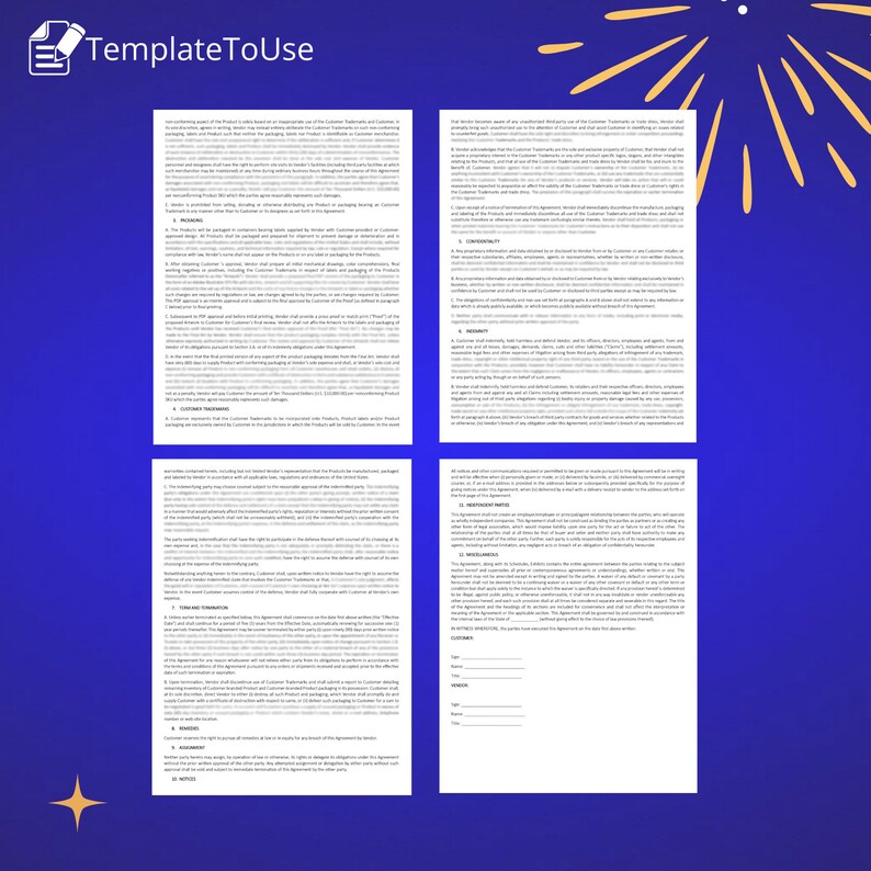 Private Label Agreement Contract, White Label Service, Private Labeler ...