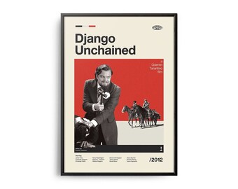 Django Unchained Poster - Etsy