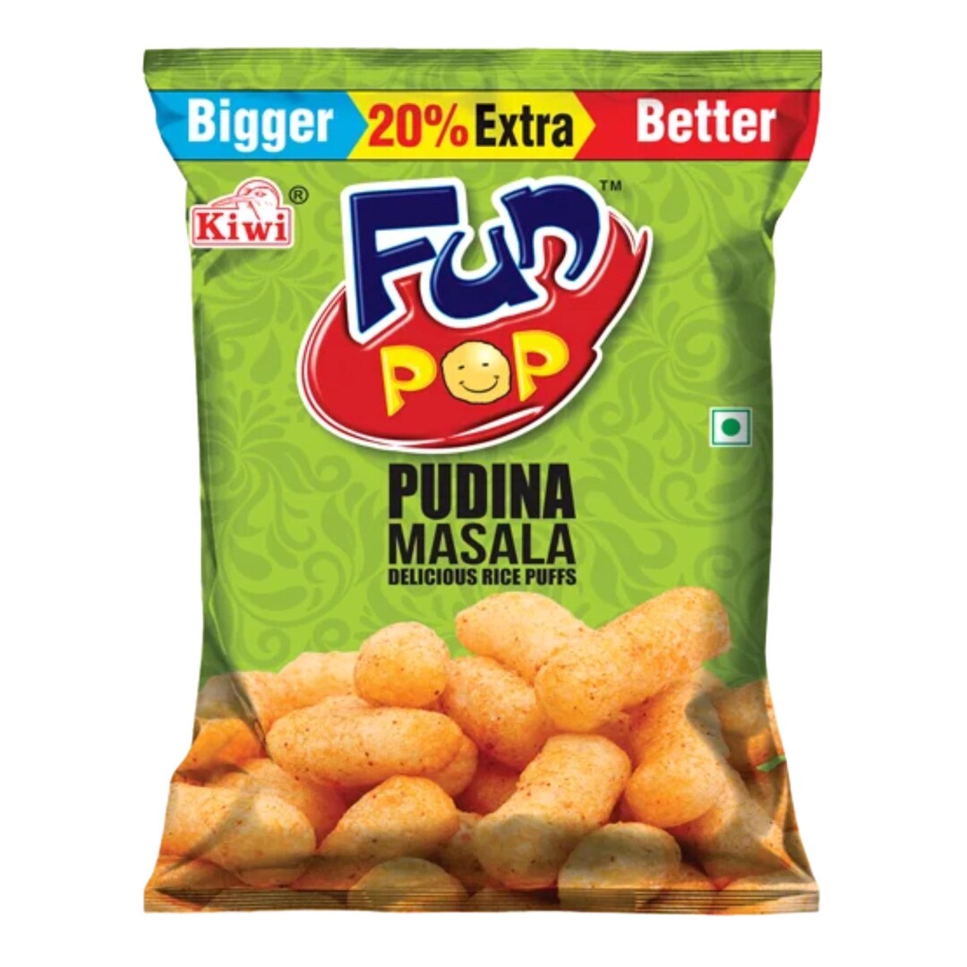 Fun Pop Pudina 5rs Pack Imported Indian Puffs - Etsy
