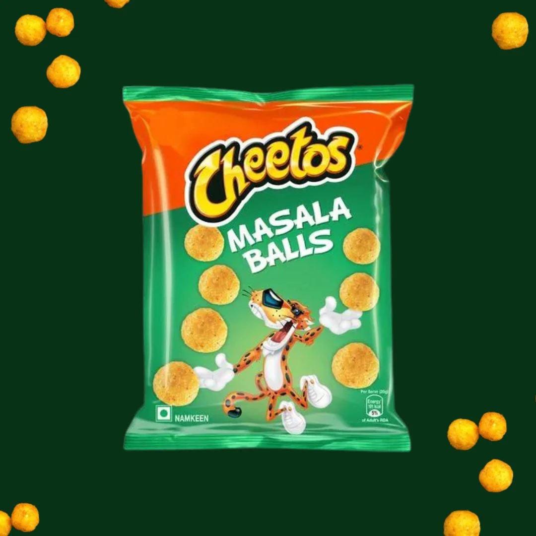 Cheetos Masala Balls 10 Rs Pack Imported Indian Puff Balls - Etsy