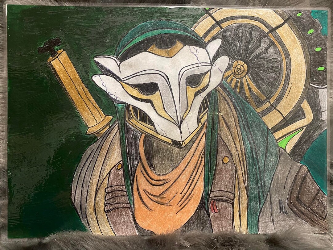 Drawing / Painting Ekko Arcane League of Legends ART - Etsy