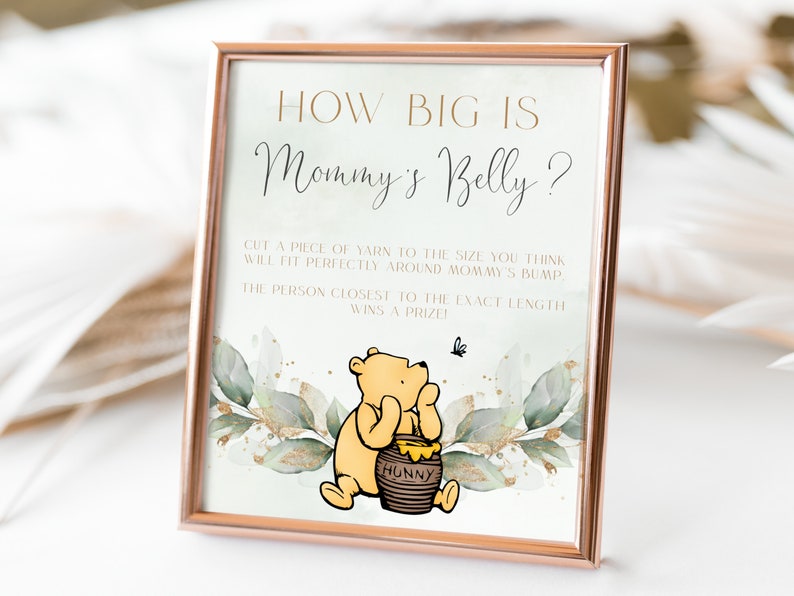 Classic Winnie the Pooh How Big is Mommy's Belly, Winnie the Pooh Baby ...