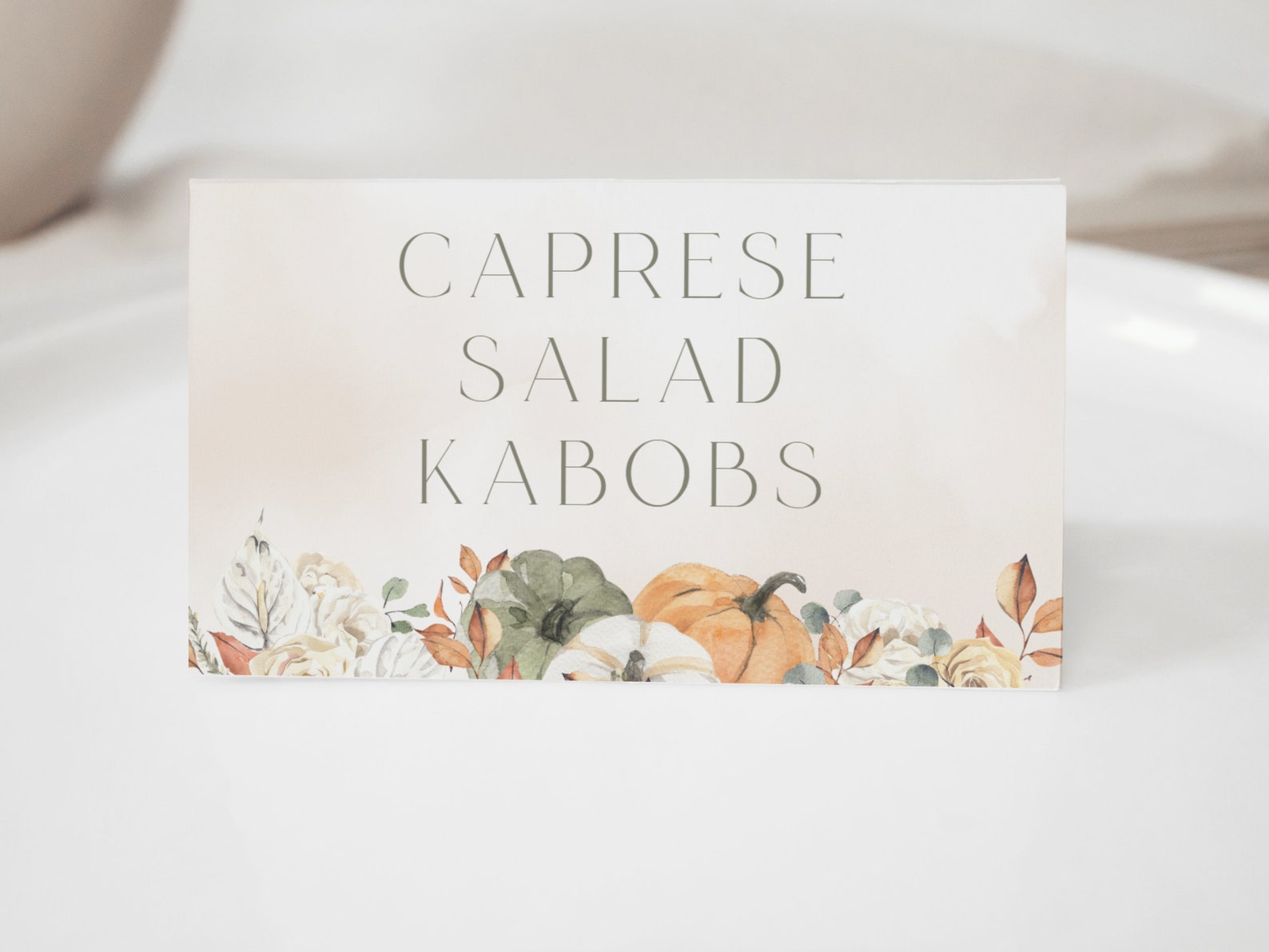 Pumpkin Baby Shower Food Labels Fall Baby Shower Printable - Etsy