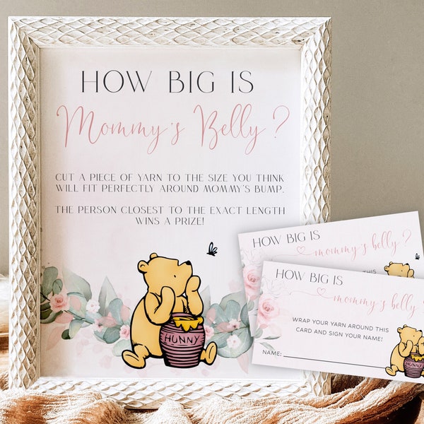 Winnie The Pooh The Bump Etsy 1850