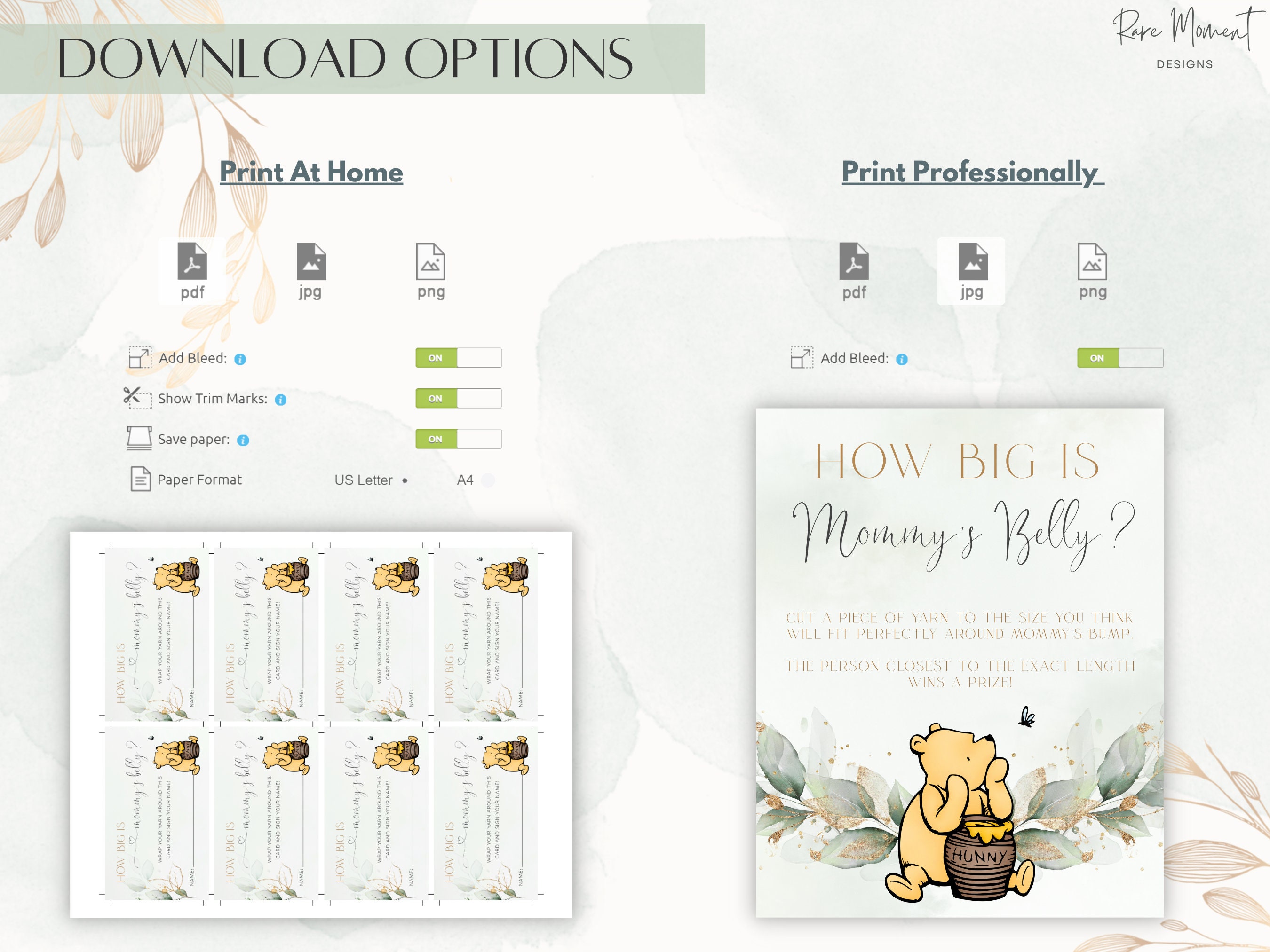 Classic Winnie the Pooh How Big is Mommy's Belly, Winnie the Pooh Baby ...