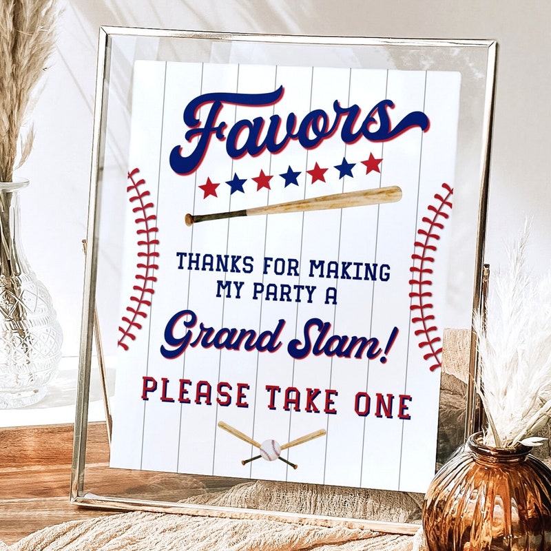 Favor Table Sign - Etsy