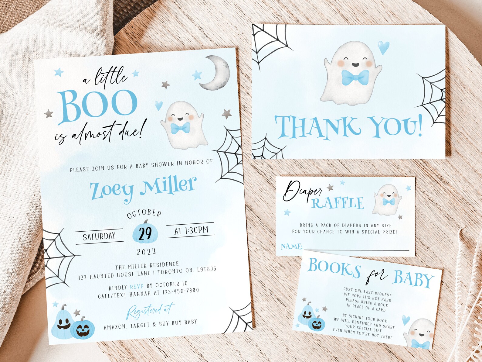 A Little Boo is Almost Due Baby Shower Invitation Halloween - Etsy