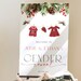 Winter Gender Reveal Party Voting Board, Gingerbread Gender Reveal Sign ...