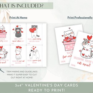 Kids Valentines Cards, Classroom Valentine's Day Cards for Kids ...