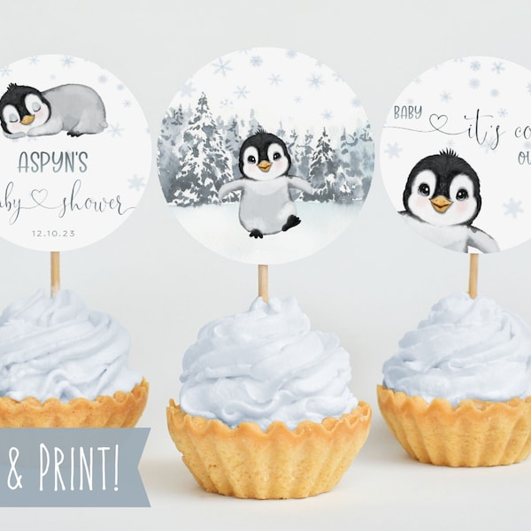 Penguin Baby Shower - Etsy