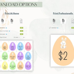 Easter Egg Tokens, Editable Easter Egg Token, Easter Egg Filler ...