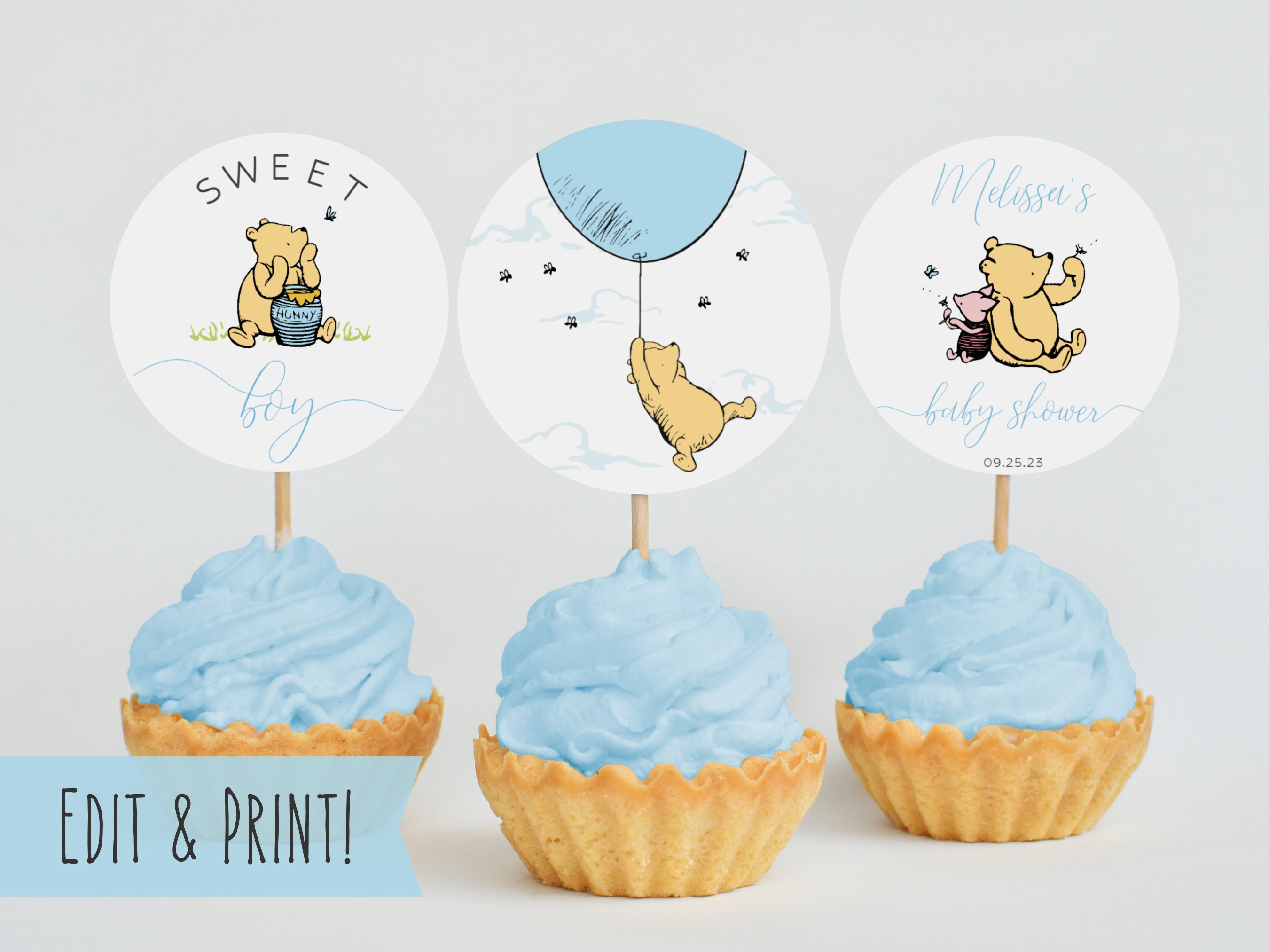 Winnie The Pooh Cupcakes