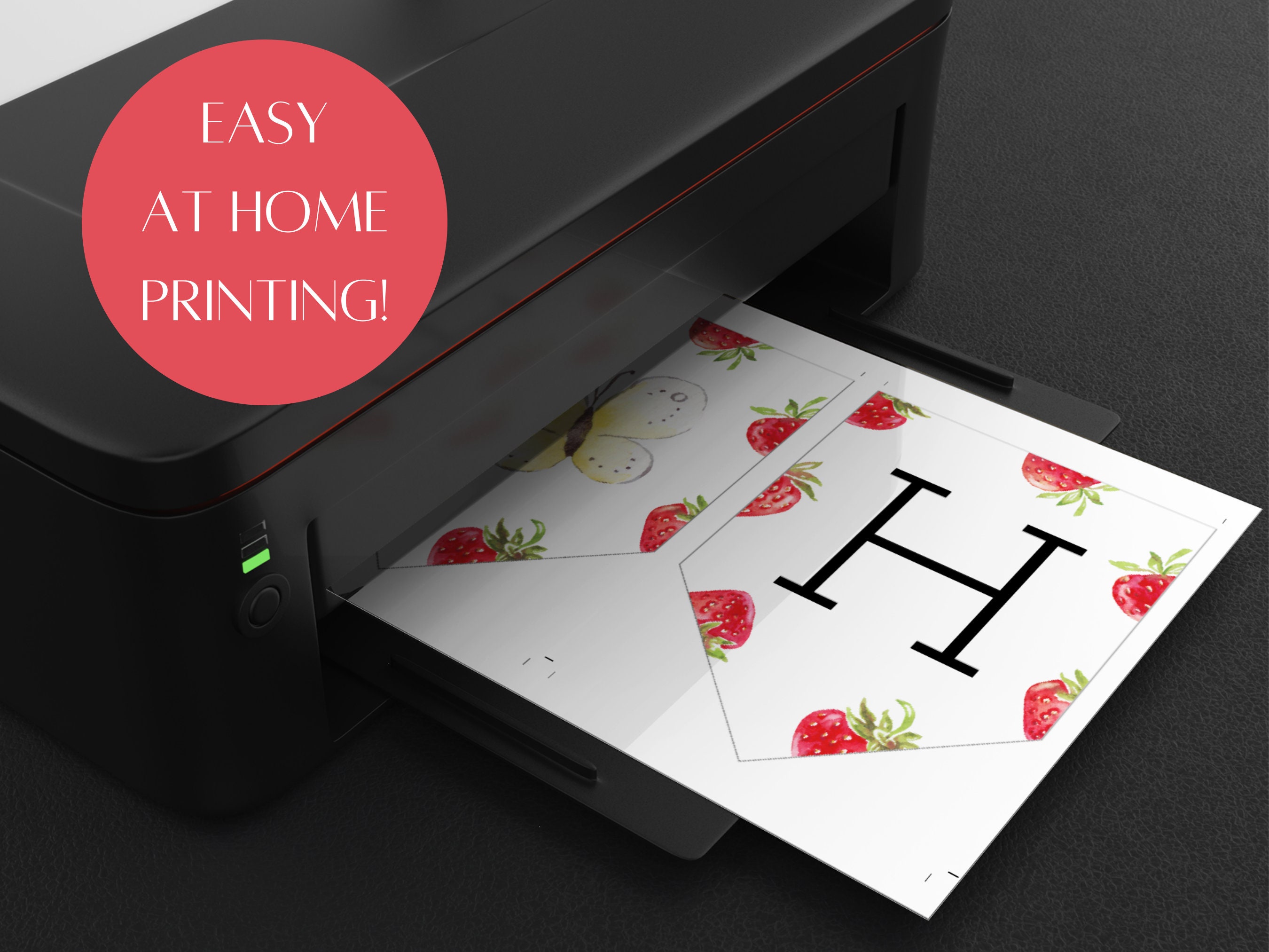 Berry First Birthday Printable Banner, Strawberry Happy Birthday Banner ...