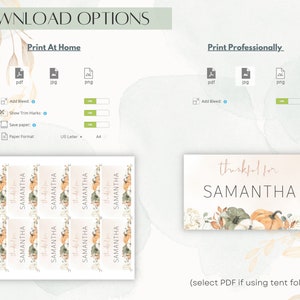 Thanksgiving Name Cards, Friendsgiving Name Place Cards, Thankful for ...