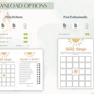 Sun Baby Shower Games Bundle, Here Comes the Son Baby Shower Games ...