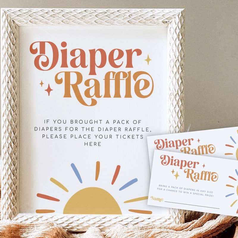 Diaper Raffle Box - Etsy