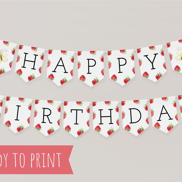 Sweet One Fruit Garland - Etsy