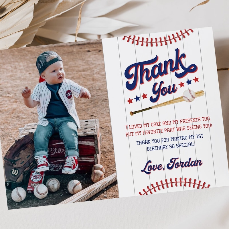 Baseball Thank You - Etsy
