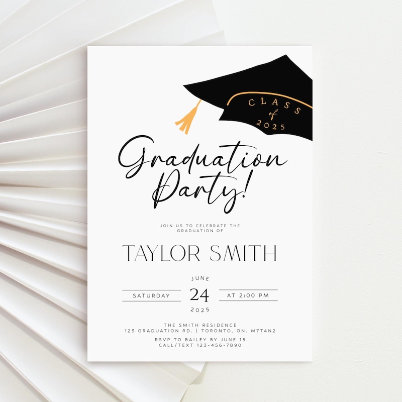 Graduation Invitations 2025 - Etsy