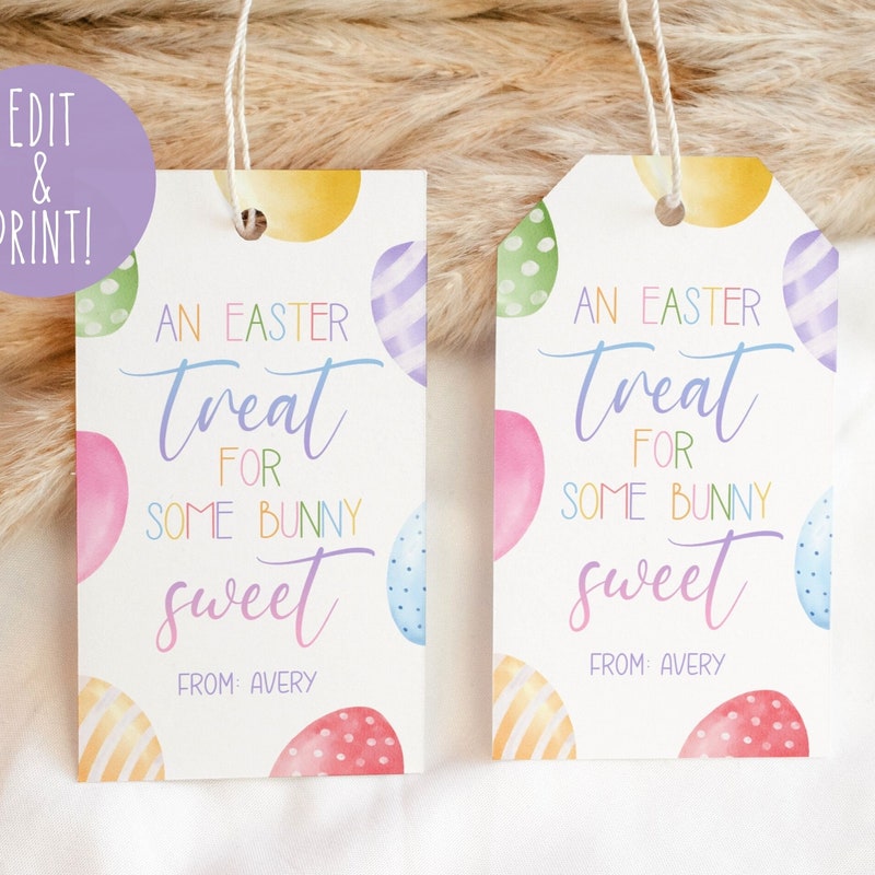 Easter Tags - Etsy