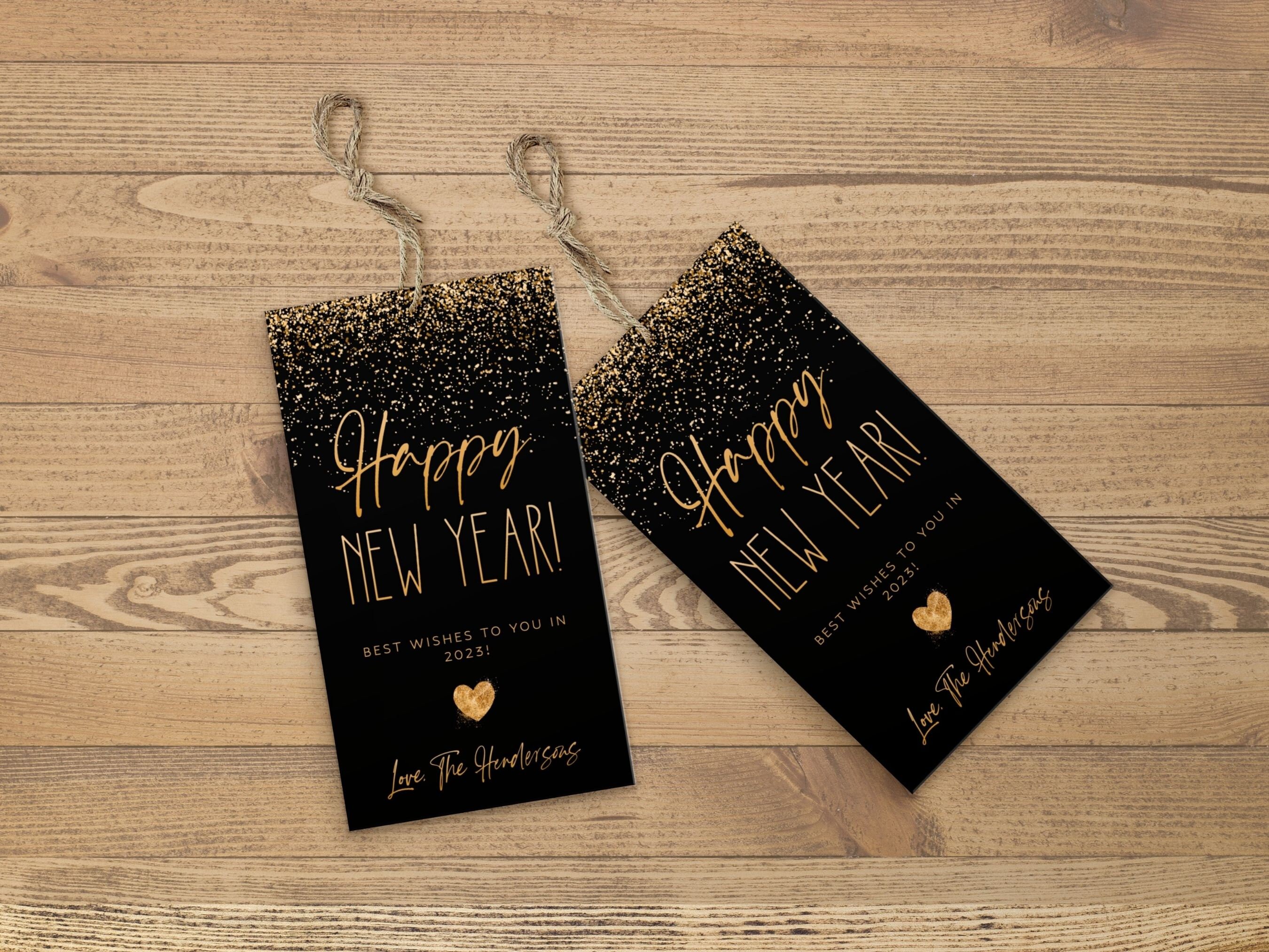 New Years Eve Party Favor Tags New Years Editable Gift Tag - Etsy Canada