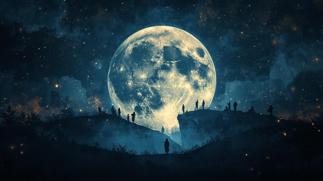 2026 Lunar Calendar A One-page Guide to New Moons and Full Moons - Etsy