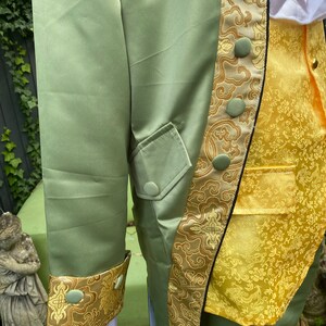 1700s Mens Georgian Outfit, Ladies Georgian Suit, Tailcoat, 18th ...