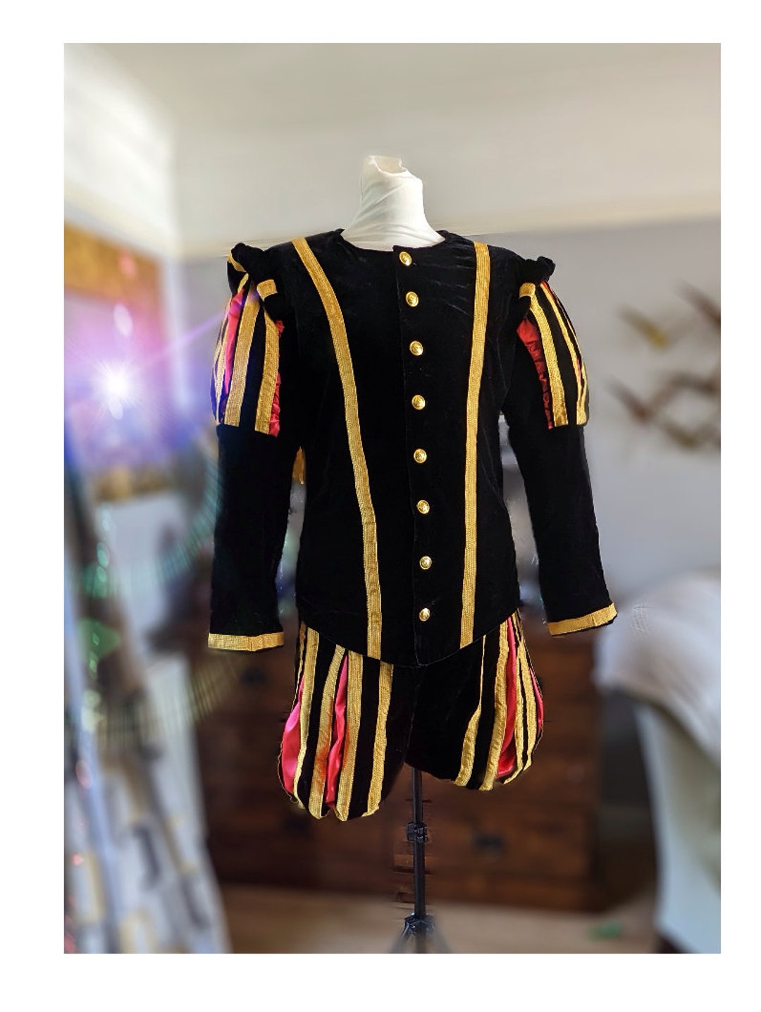 Elizabethan Costume Cosplay, Elizabethan Doublet, Shakespeare Suit ...