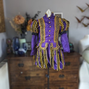 Elizabethan Costume Cosplay, Elizabethan Doublet, Shakespeare Suit ...