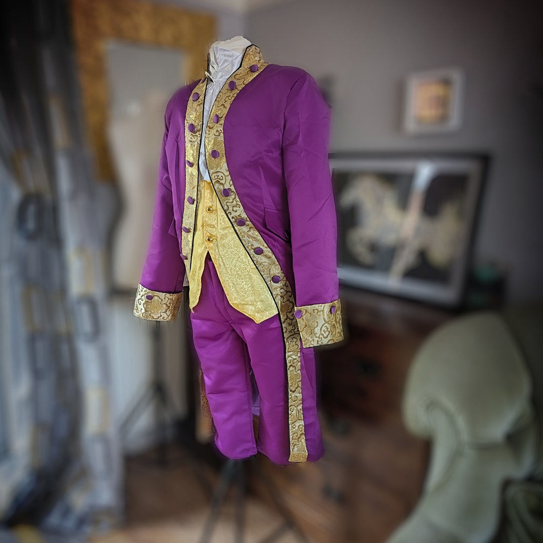 Georgian Mens Suit, Georgian Coat, Georgian Costume Men,cosplay ...