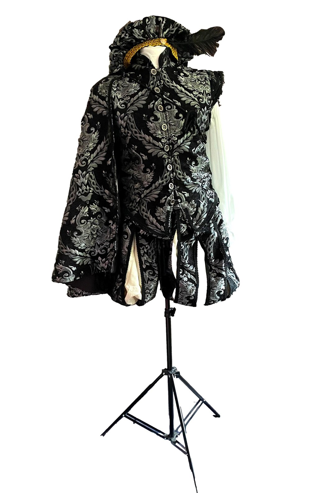 Ready Made Elizabethan Costume Medium Mens Size, Tudor Doublet ...