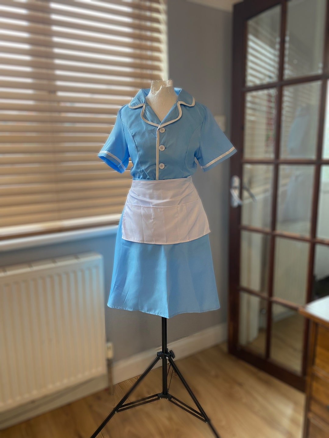 Broadway Waitresses Dress, Retro American Diner Dress, 1940s Diner ...