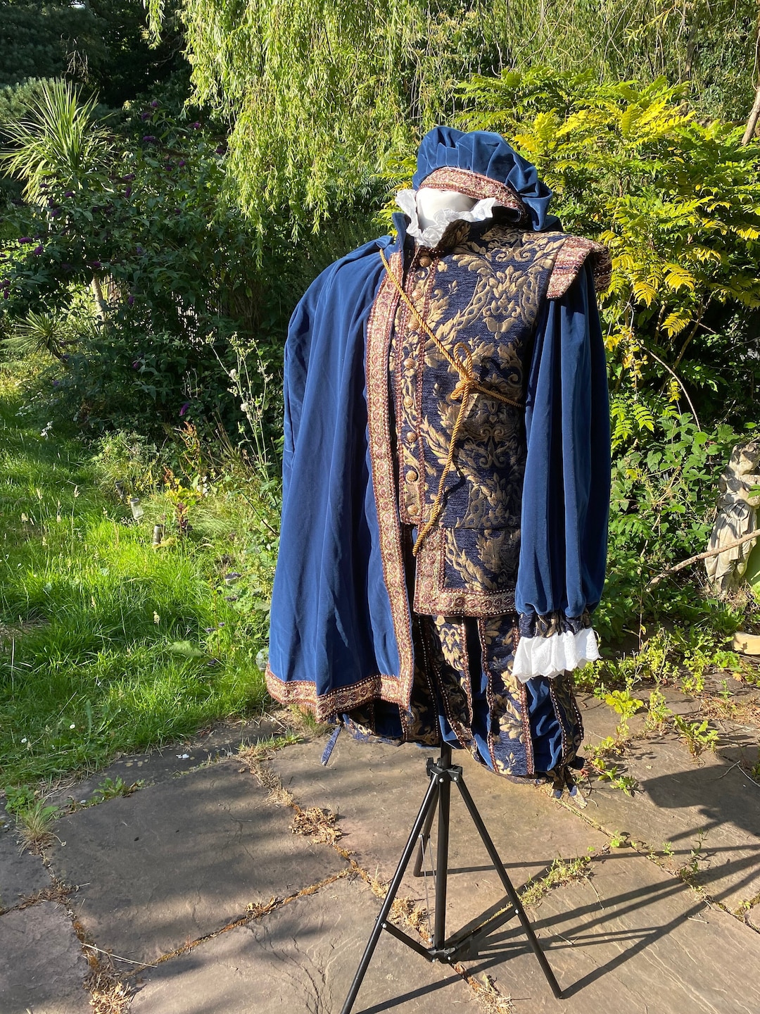 Tudor Costume, Mens Tudor Costume, Henry VIII Costume, Medieval ...