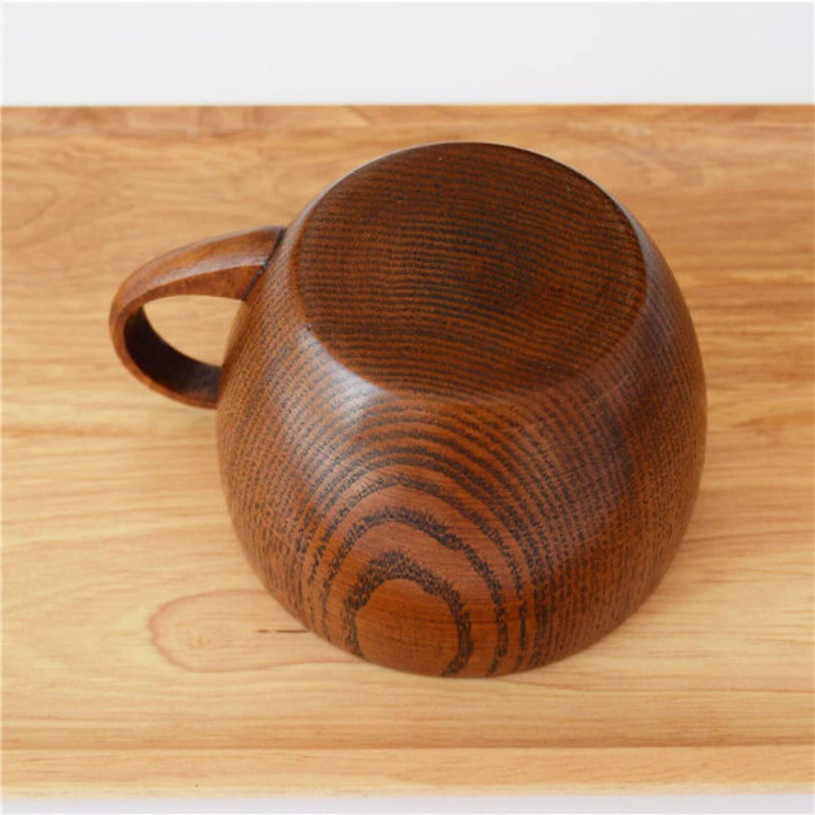 Wood Cup - Wooden Coffee Cup Minimalist Kitchen Wooden Tea Cup Natural ...