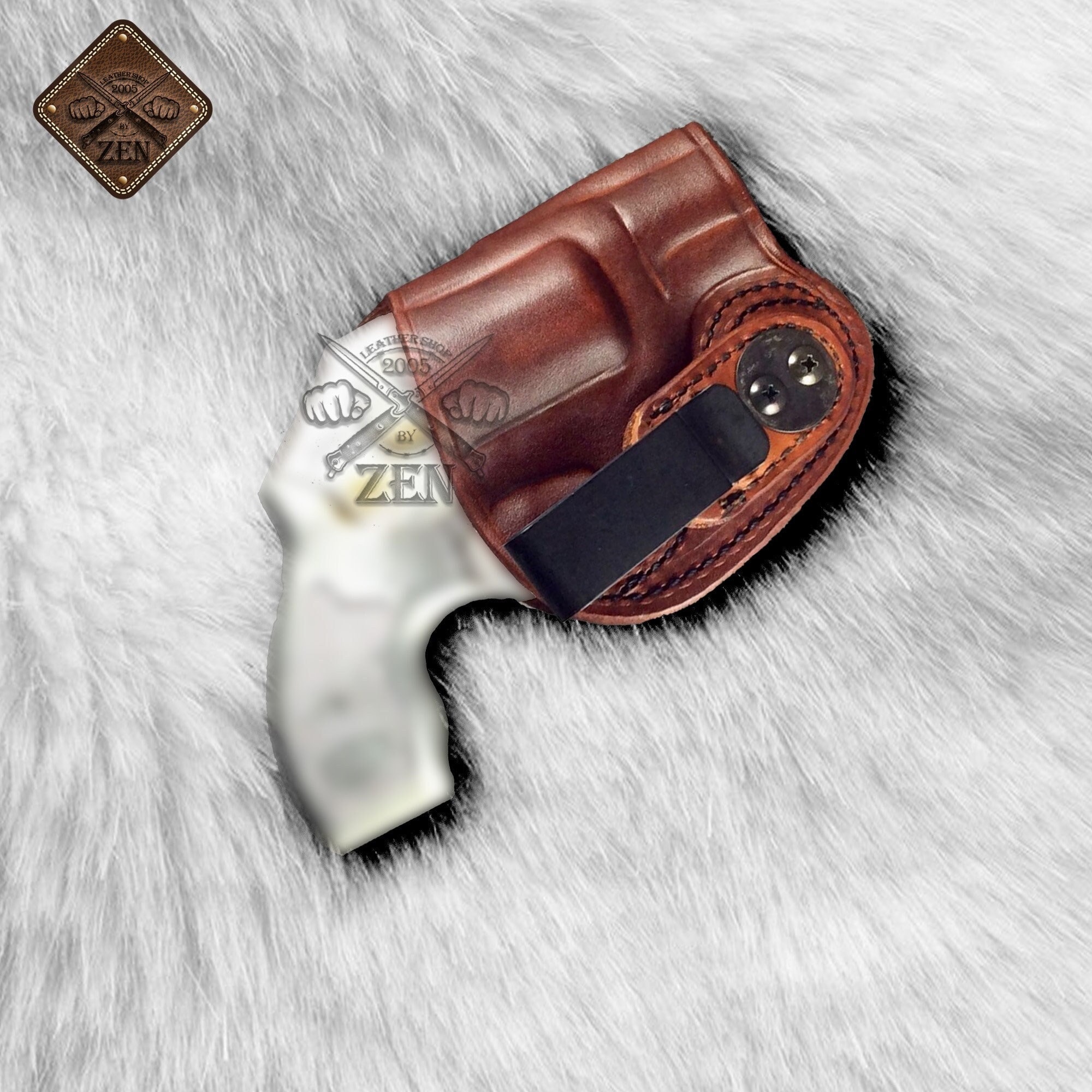 Best Leather Holster for Kimber K6s 2 IWB Best Gift - Etsy