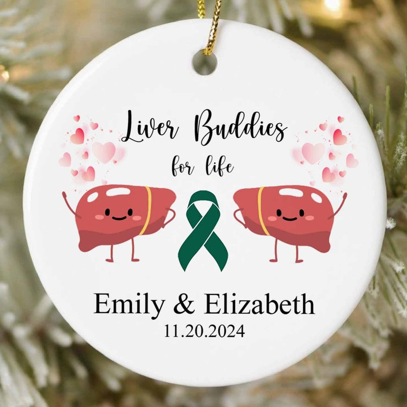 Liver Anniversary Ornament - Etsy